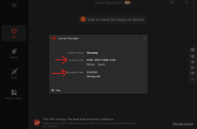 Get 100% Working Driver Booster Pro 9 License Key For Free - Haktuts ...